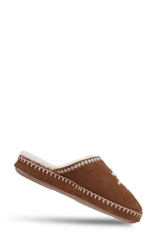 Acorn Genuine Shearling Clog Slipper