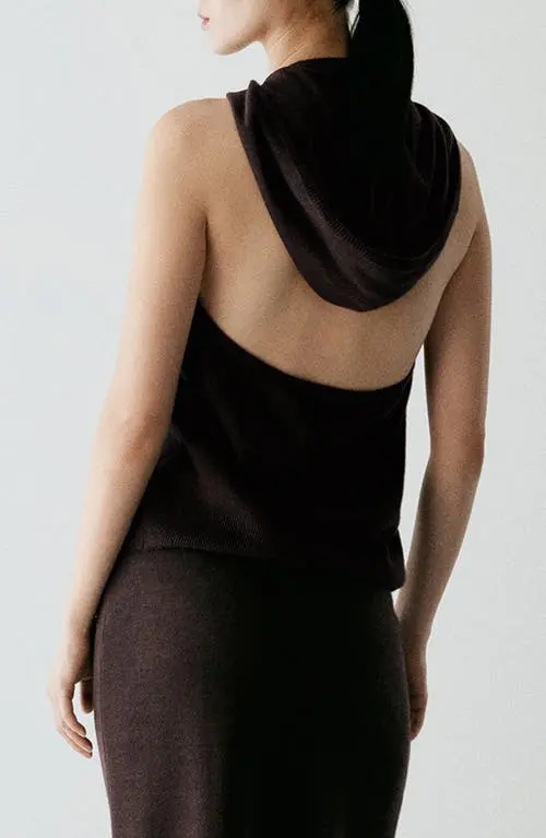 Mango Knitted Halter Top