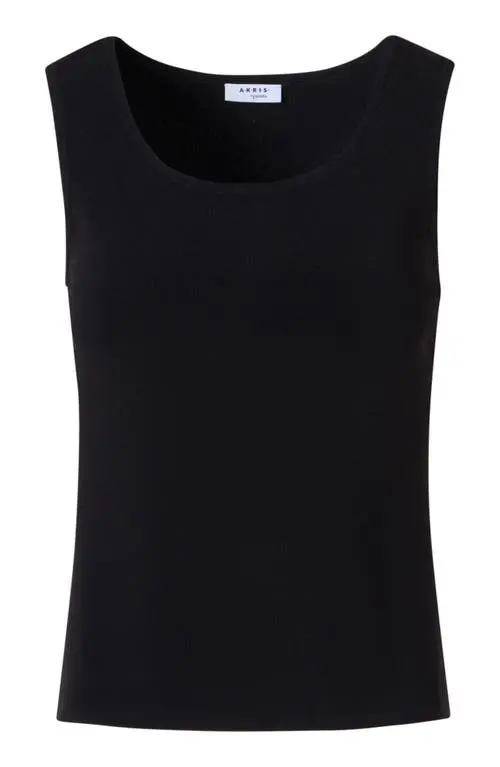Akris Embellished Stretch Knit Tank