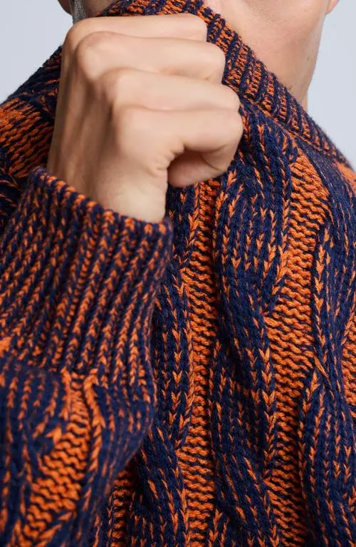 Desigual Cable Stitch Pullover