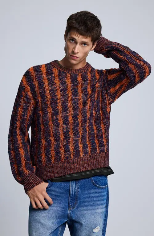 Desigual Cable Stitch Pullover