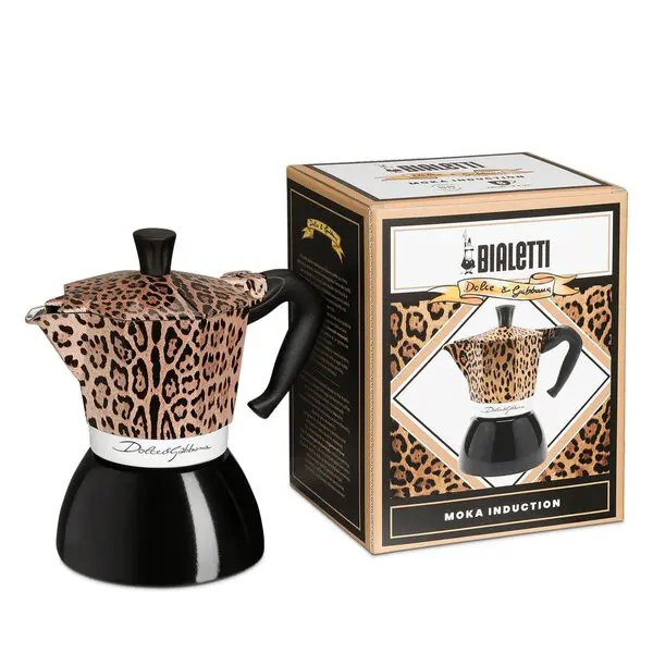BIALETTI Dolce & Gabbana Moka Induction Coffee Maker