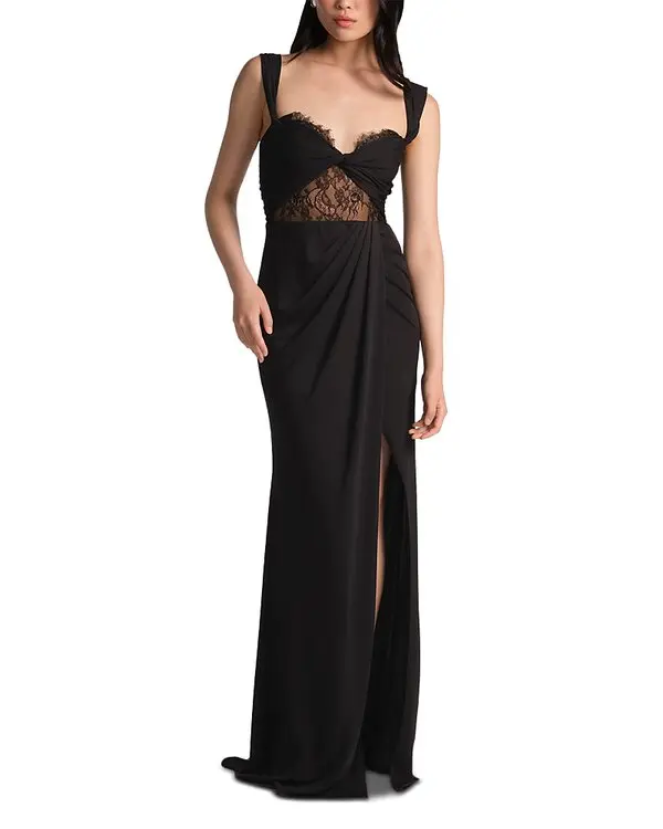 Bcbgmaxazria Suzette Lace Sweetheart Gown