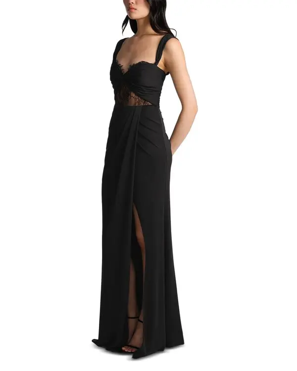 Bcbgmaxazria Suzette Lace Sweetheart Gown
