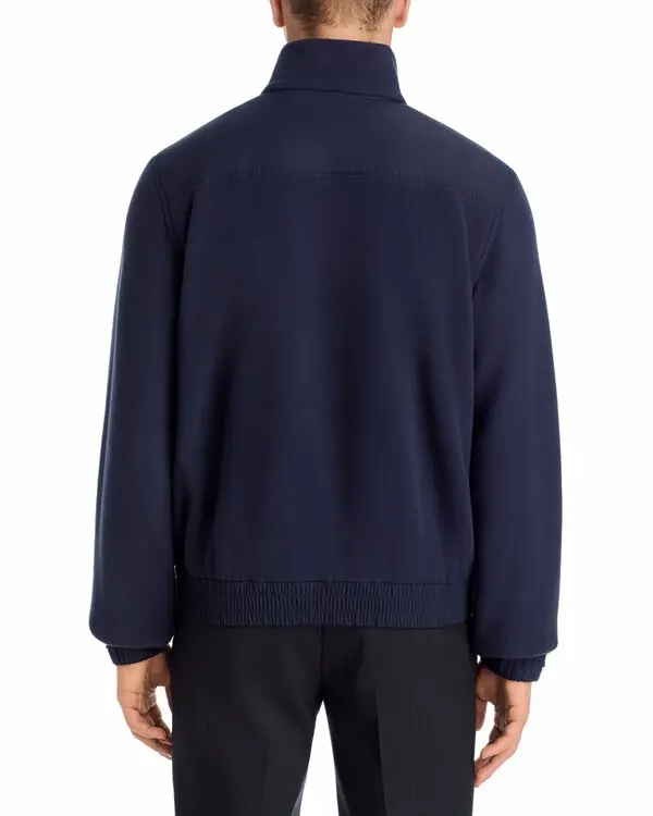 Moncler Grenoble Half Button Sweatshirt - Navy