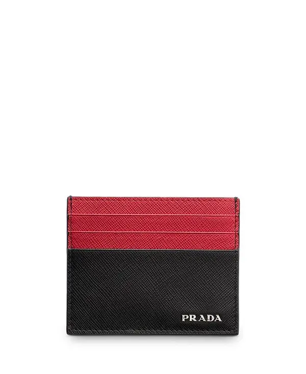Prada Saffiano Leather Card Holder