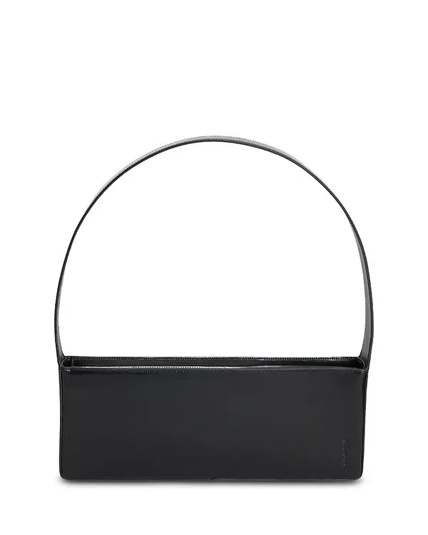 JIL SANDER Monolith East West Tonal Hardware Shoulder Bag - Black