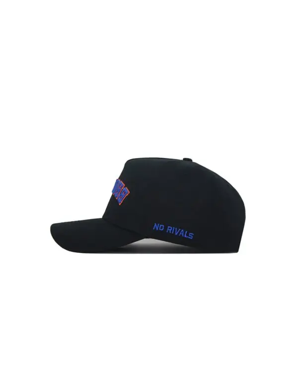 NO RIVALS Upside Down Broncos Boise State Blackout Hat