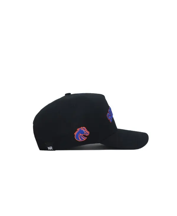 NO RIVALS Upside Down Broncos Boise State Blackout Hat