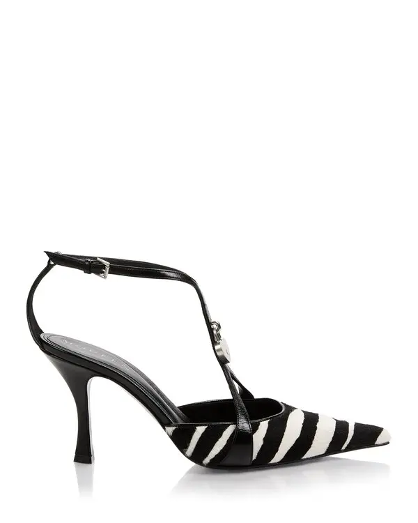 Alexander McQueen Locke Print Stilettos Pumps