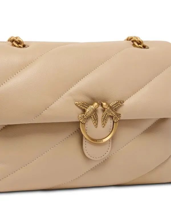 Pinko Love Puff Classic Small Quilted Crossbody Bag