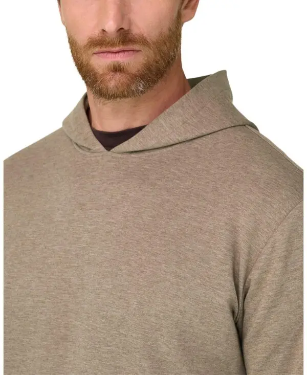 Boggi Milano Hoodie Cotton Blend Scuba Melange Sweatshirt