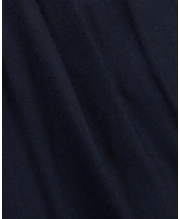 Boggi Milano City Flannel Trousers - Navy Blue