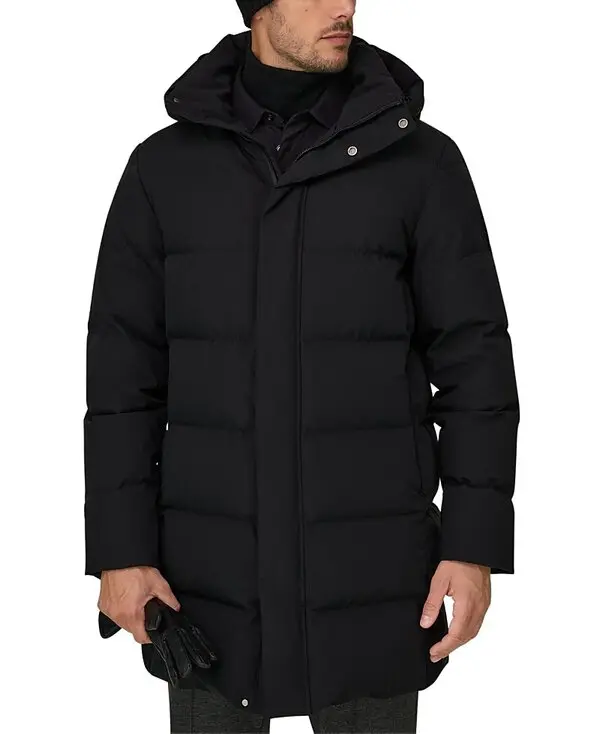 Boggi Milano Technical Fabric Padded Goose Down Parka