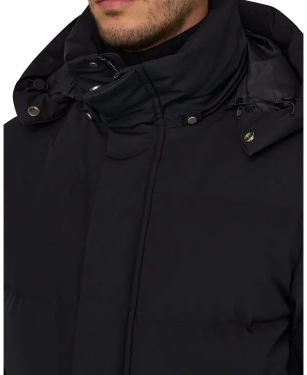 Boggi Milano Technical Fabric Padded Goose Down Parka