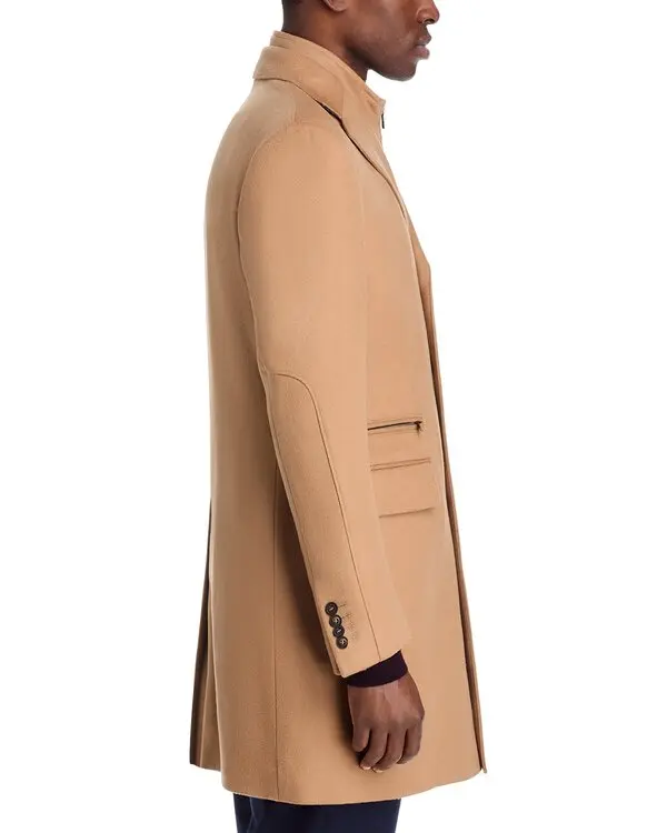 Corneliani Wool Id Overcoat & Removable Insert