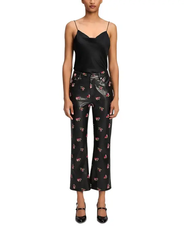 Cinq À Sept Tossed Roses Stevie Pants