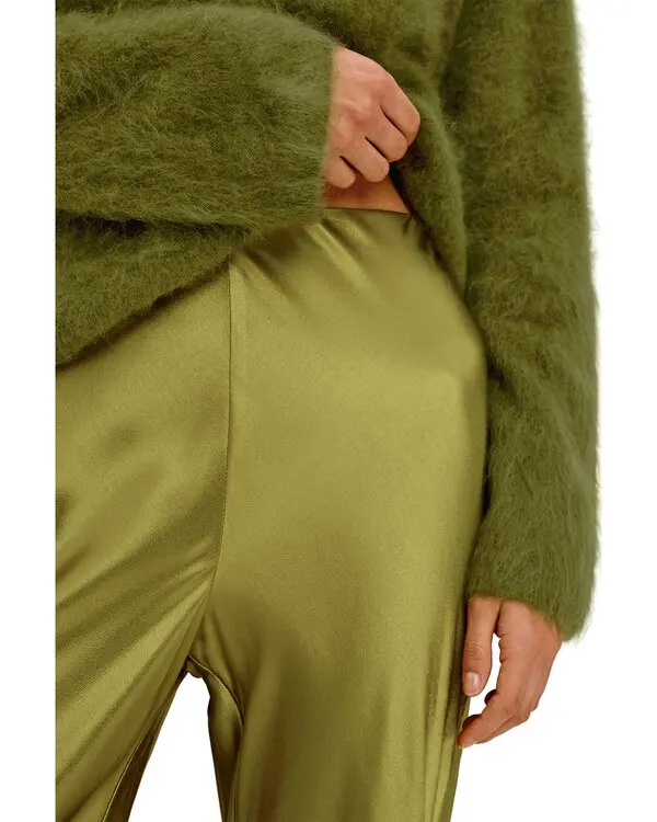 Rails Silvi Lace Hem Satin Pants