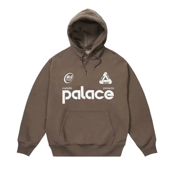 PALACE On Ya Bike Hood 'chocco - Brown