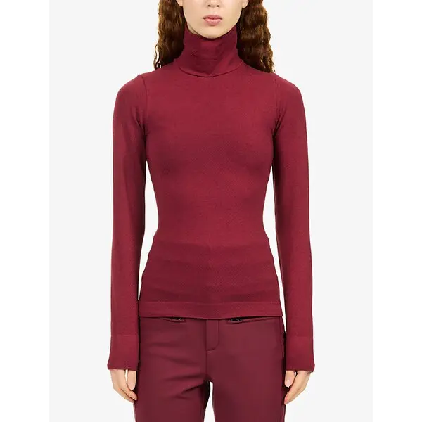 Perfect Moment Seamless Woven Thermal Top