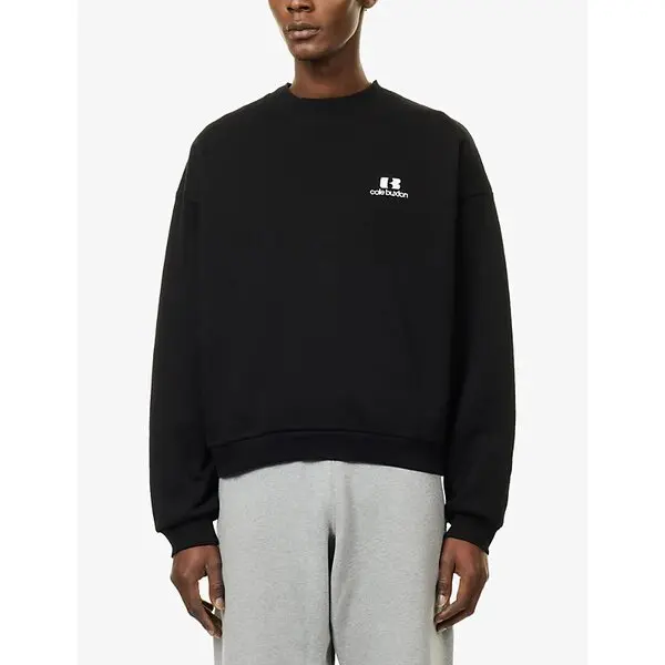 COLE BUXTON Icon Logo Cotton-jersey Sweatshirt