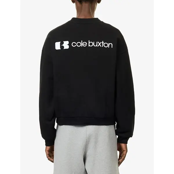 COLE BUXTON Icon Logo Cotton-jersey Sweatshirt