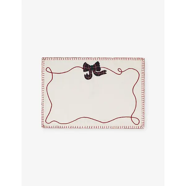 ANNA + NINA Wrapped Up In Christmas Cotton Placemat