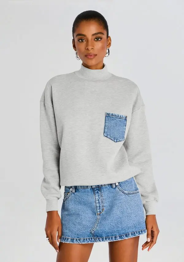 SEROYA Marley Terry Denim Dress