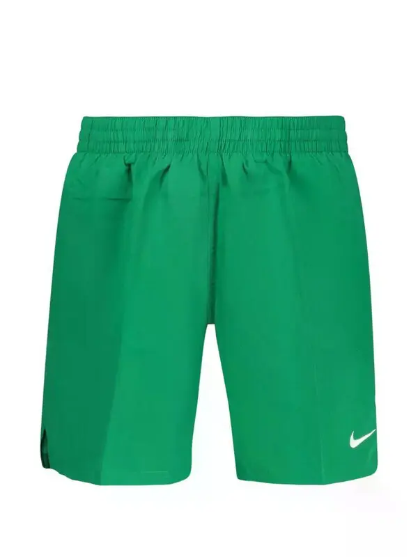 Nike Logo-embroidered Swim Shorts - Green