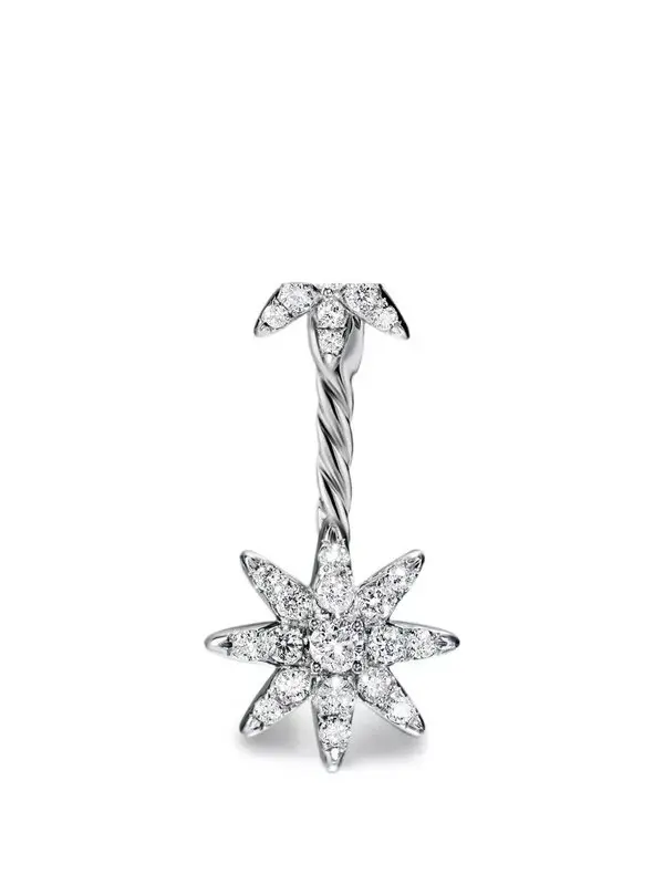 David Yurman Petite Starburst Diamond Earrings