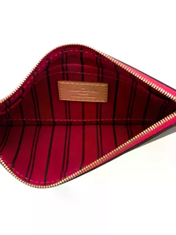 LOUIS VUITTON 2015 Monogram Neverfull Mm Pouch