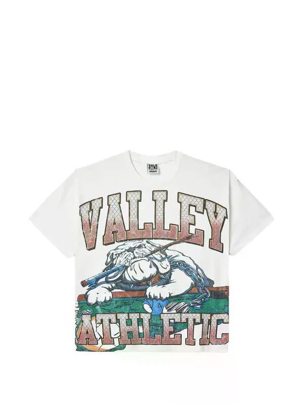 VALE FOREVER Valley Track-print T-shirt