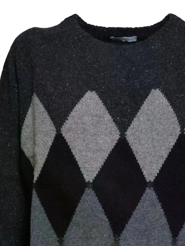 BALLANTYNE Argyle-intarsia Sweater