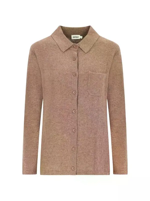 NOTSHY Cashmere Chest-pocket Shirt