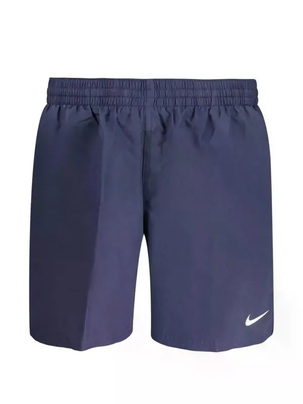 Nike Elasticated-waistband Swim Shorts - Blue