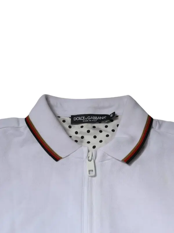 Dolce & Gabbana Crown-embroidered Zip-up Sweater