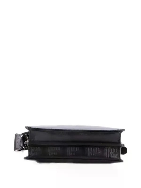 Fendi Peekaboo Iseeu Xcross Bag Zucca Leather Satchel