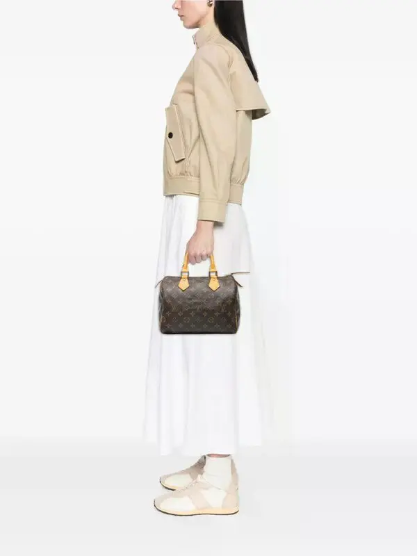 LOUIS VUITTON 2002 Monogram Speedy 25 Boston Bag