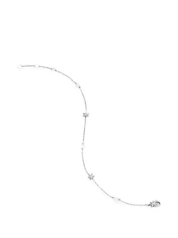 David Yurman Petite Starburst Pearl And Diamond Bracelet