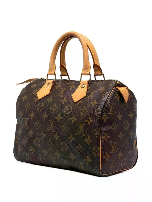 LOUIS VUITTON 2002 Monogram Speedy 25 Boston Bag