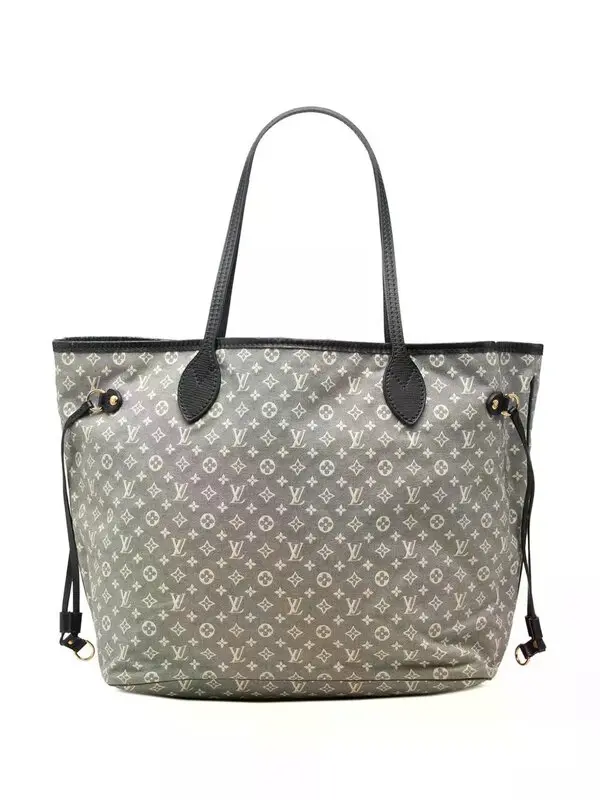LOUIS VUITTON 2012 Monogram Idylle Neverfull Mm Tote Bag - Grey
