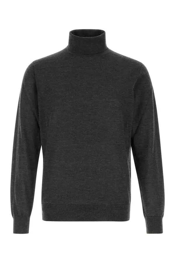 Giorgio Armani Graphite Cashmere Sweater