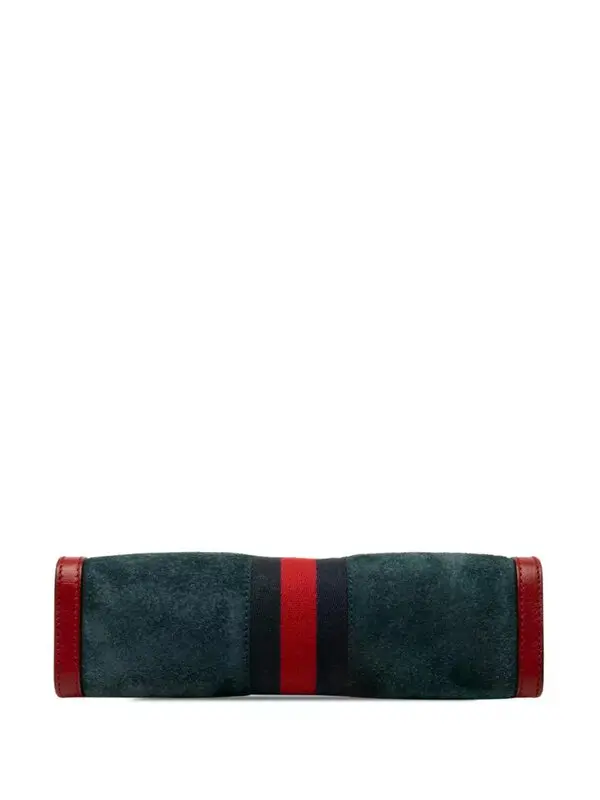 Gucci 2016-2026 Small Suede Web Ophidia Chain Crossbody Bag