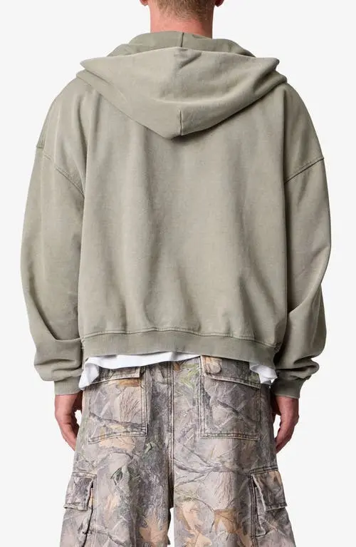 Mnml Vintage Washed Full Zip Hoodie