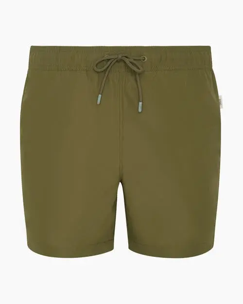 Onia Solid Charles 5" Swim Trunk - Olive