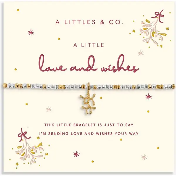 A LITTLES & CO Christmas Little Stories 'love And Wishes' Bracelet - Mixed