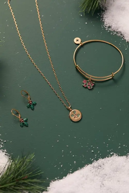 ALEX AND ANI Holly Jolly' Charm Bangle
