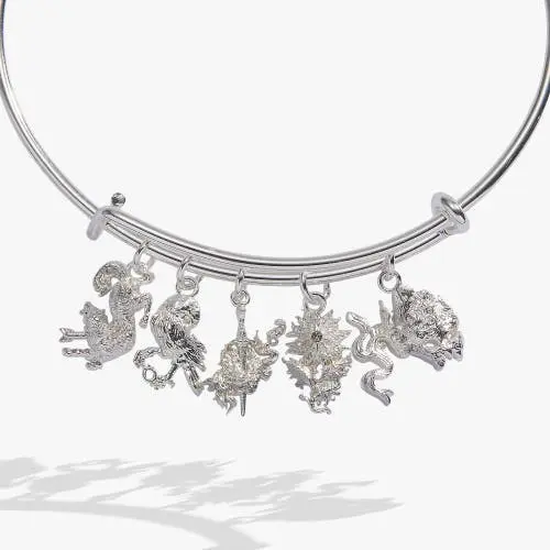 ALEX AND ANI A Court Of Thorns And Roses Book Covers Charm Bangle - Gold