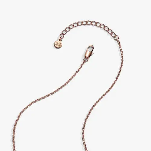 ALEX AND ANI Fluffy Cat Inline Necklace