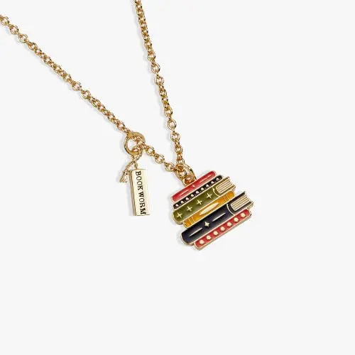ALEX AND ANI Book Club Duo Charm Pendant